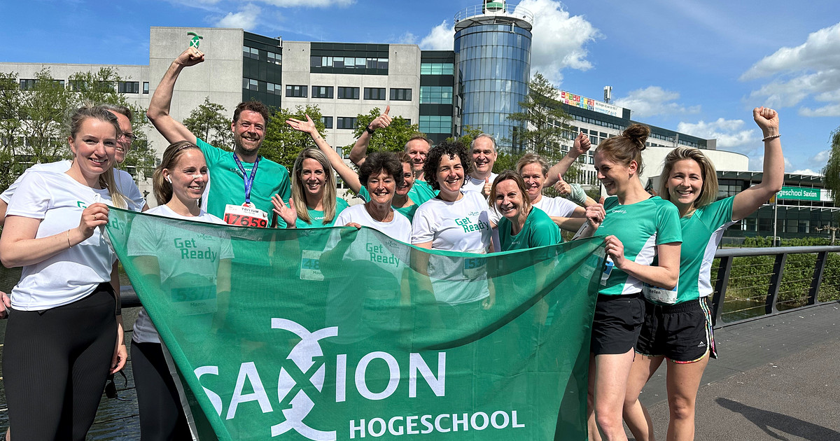 A Sporting Month Saxion Running In Both Deventer And Enschede Saxion