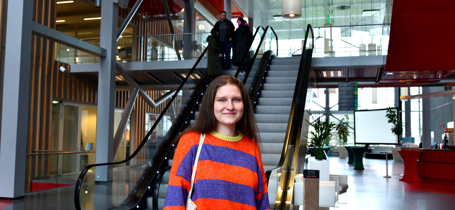 Sandra from Slovakia studies Software Engineering | Saxion Sandra from Slovakia studies Software Engineering | Saxion